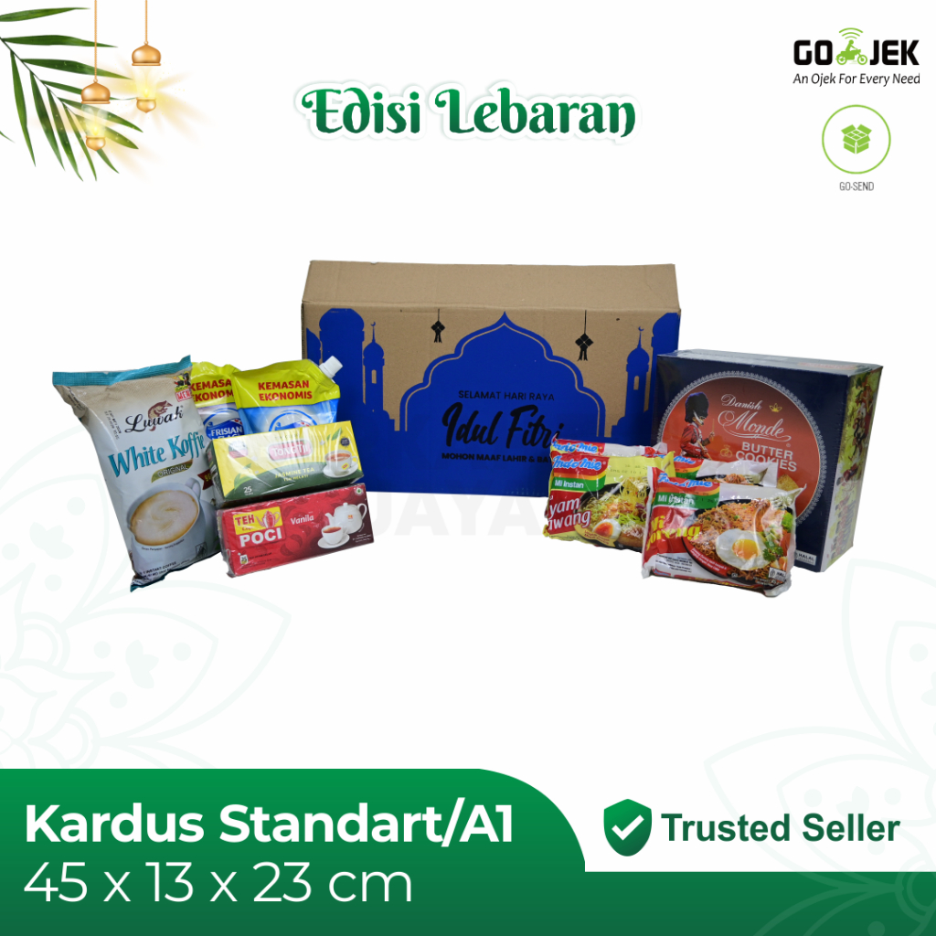 Jual Kardus 24x18x30 hampers lebaran Ied Mubarok Dus Idul Fitri Lebaran ...