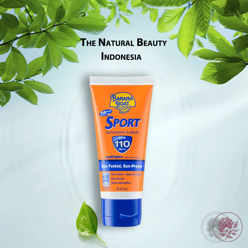 Jual Banana Boat sport sunscreen lotion SPF 110 PA+++ 90ml Perlindungan ...