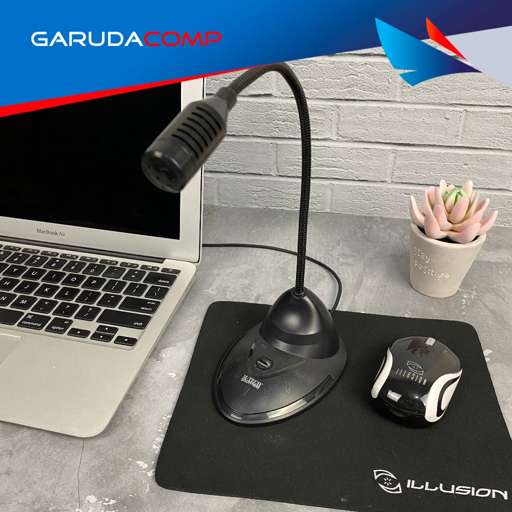 Jual M-TECH Mic Microphone MTech MT-03 Mic untuk PC dan Laptop Mic ...