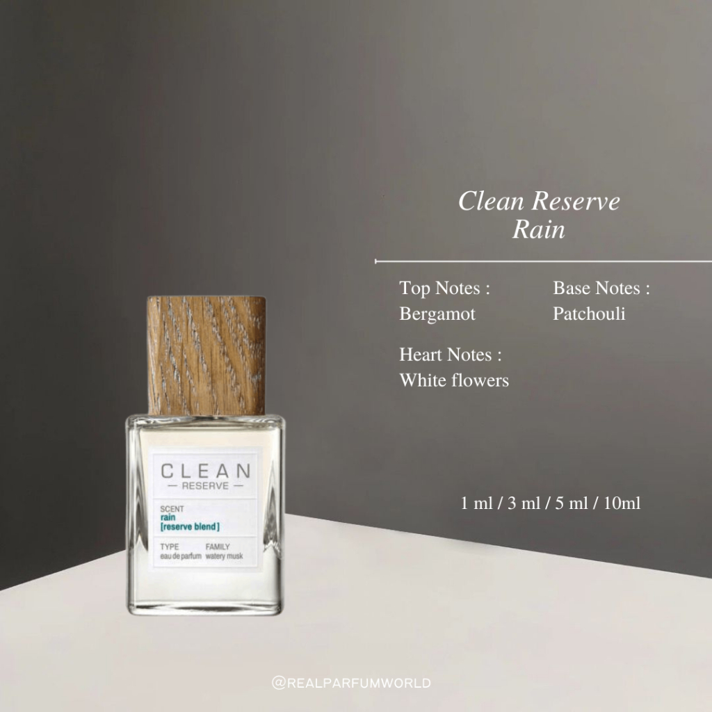 Jual REAL PARFUM WORLD - Decant Parfum Clean Reserve Rain for Unisex ...