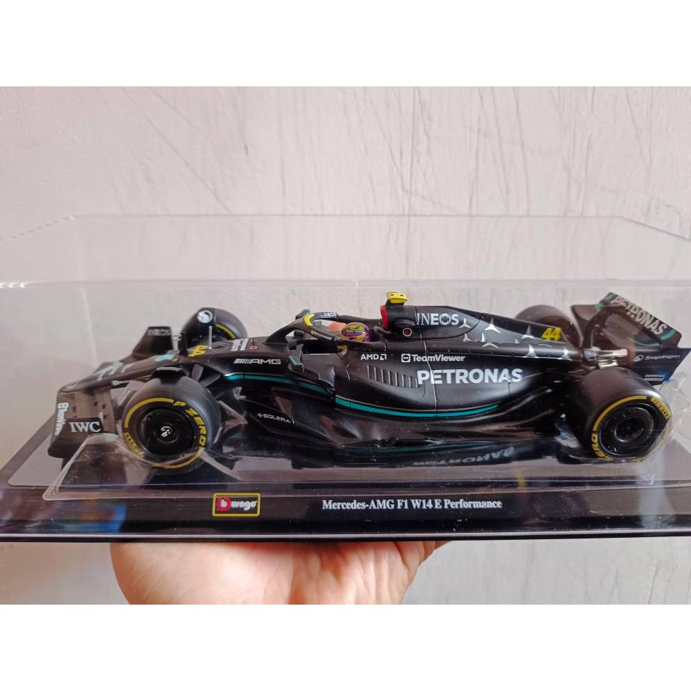 Jual Diecast Bburago 1:24 Die Cast F1 2023 Mercedes W14 #44 Lewis ...