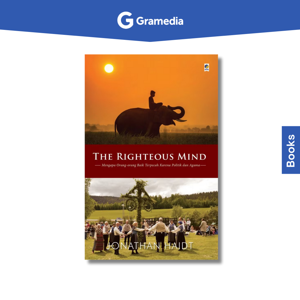 Jual Gramedia Bogor Cibinong - The Righteous Mind | Shopee Indonesia