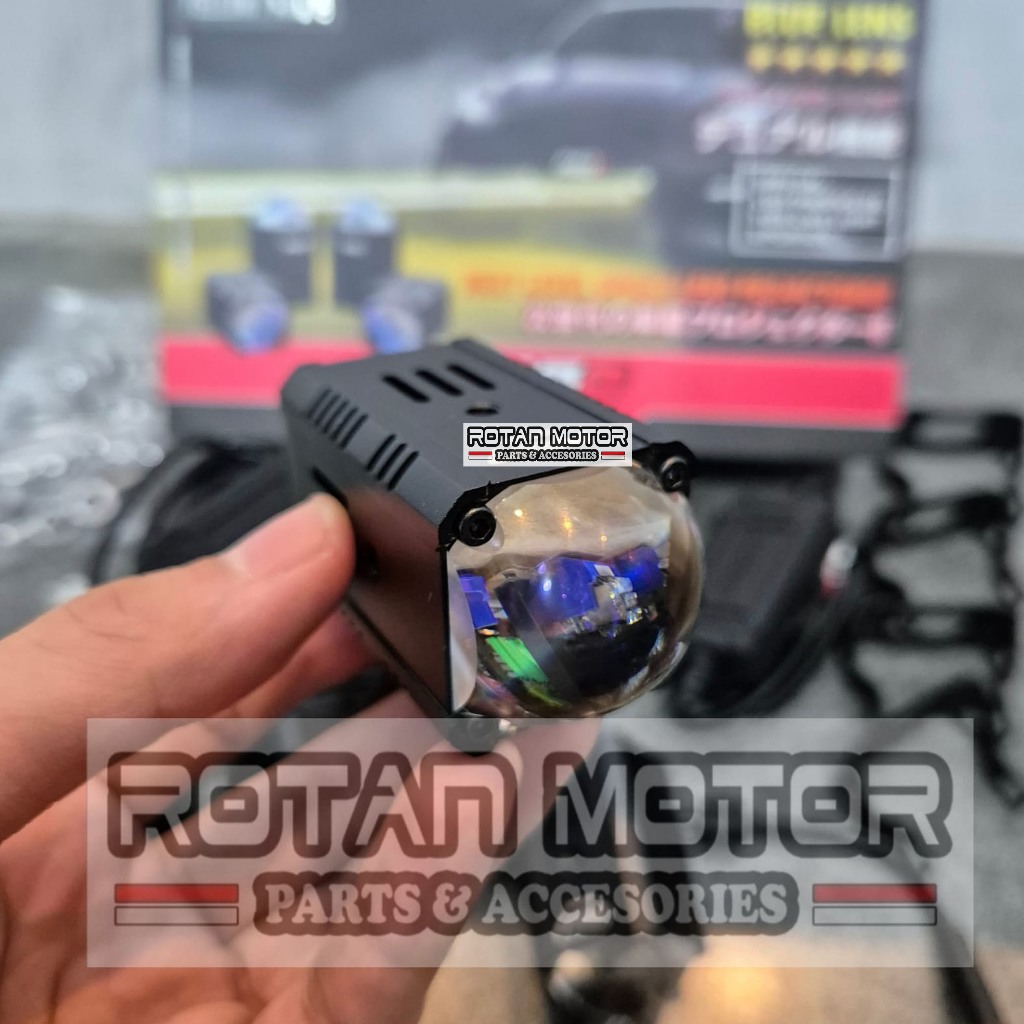 Jual MINI PROJIE Pro7 MP.1TX-R Super LED Blue Lens 4x30W / MP1TXR / MP ...