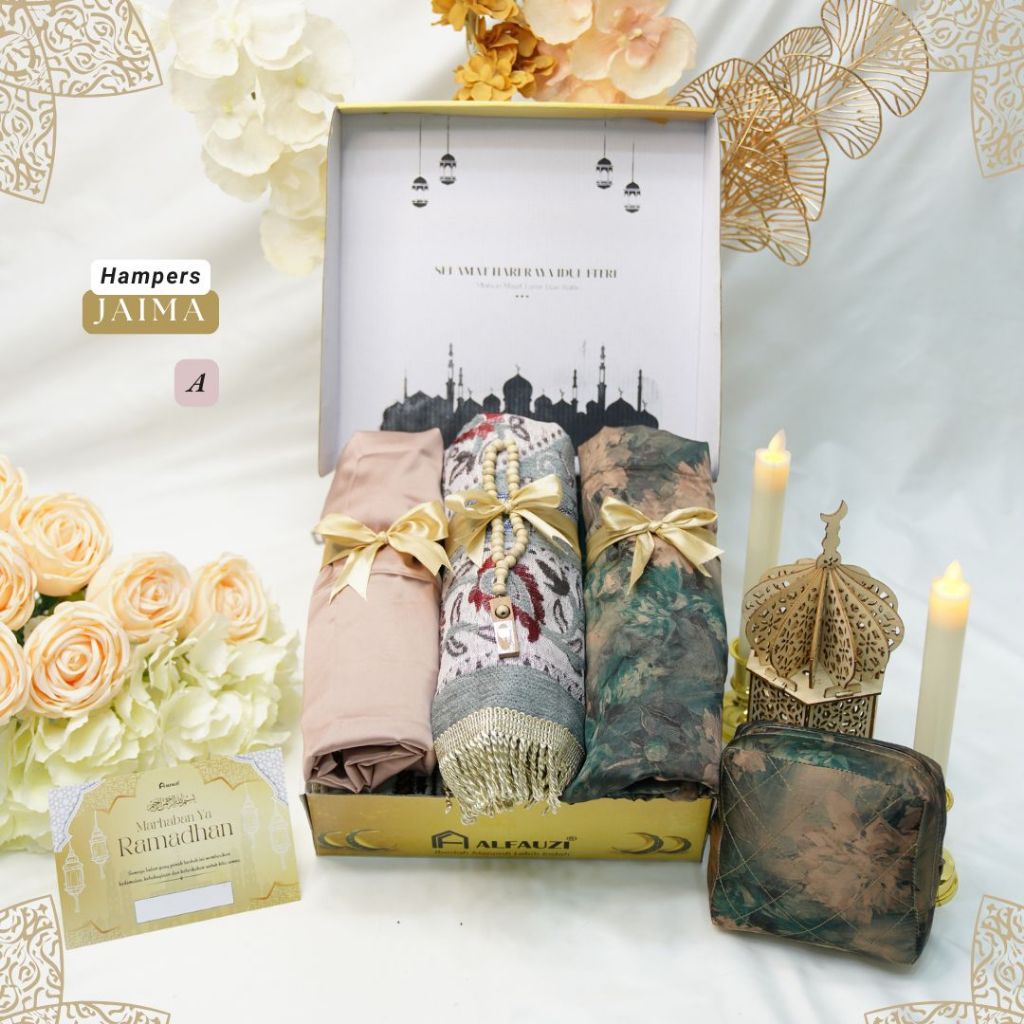 Jual ALFAUZI - Hampers Jaima I Kado Seserahan Hadiah Ramadhan Mukena ...