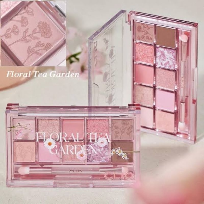 Jual [NEW, LIMITED EDITION] CLIO Pro Eye Palette No. 18 FLORAL TEA ...