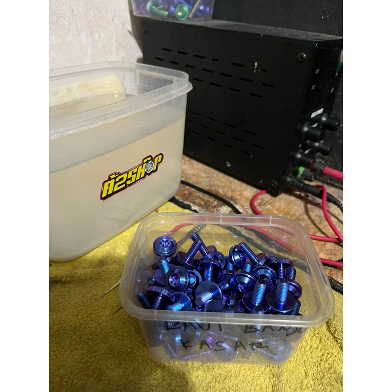 Jual Bs BAUT TITANIUM BEHEL VESPA MATIC HARGA 2 BAUT AST | Shopee Indonesia