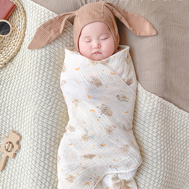 Jual MINICUTE - Kain Muslin Bedong Bayi Swaddle Serbaguna Alas Tatakan ...