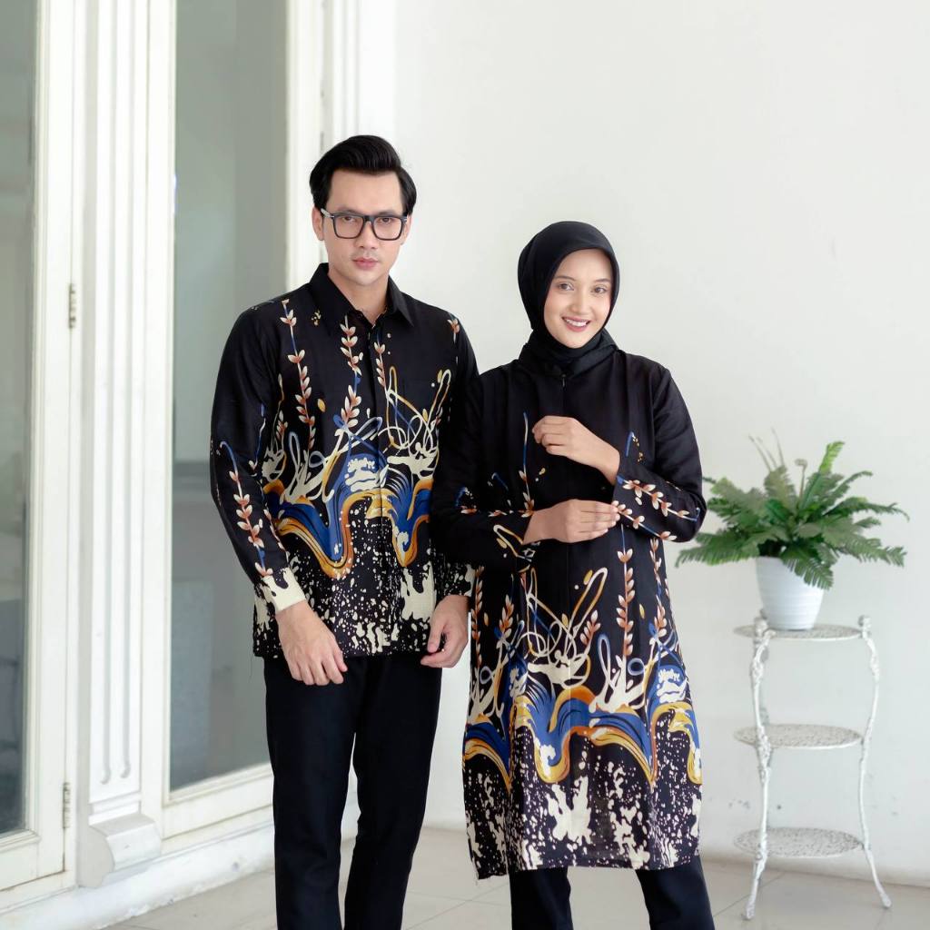 Jual Benang Raja Batik Couple Katun Remekan Bunga | Shopee Indonesia