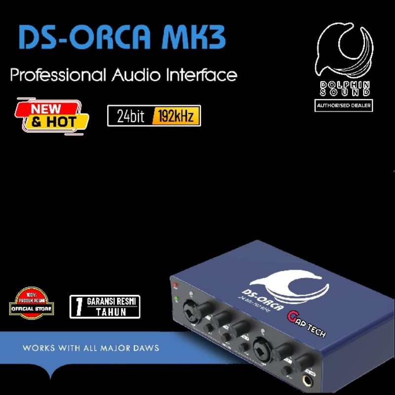 Jual Dolphin DS ORCA MK3 / MK 3 / Gen 3 / Mark 3 24bit / 192kHz Audio ...