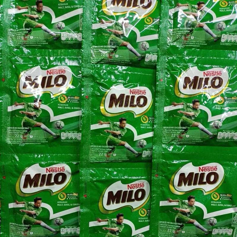 Jual Milo minuman instant renceng 10+1 pcs | Shopee Indonesia