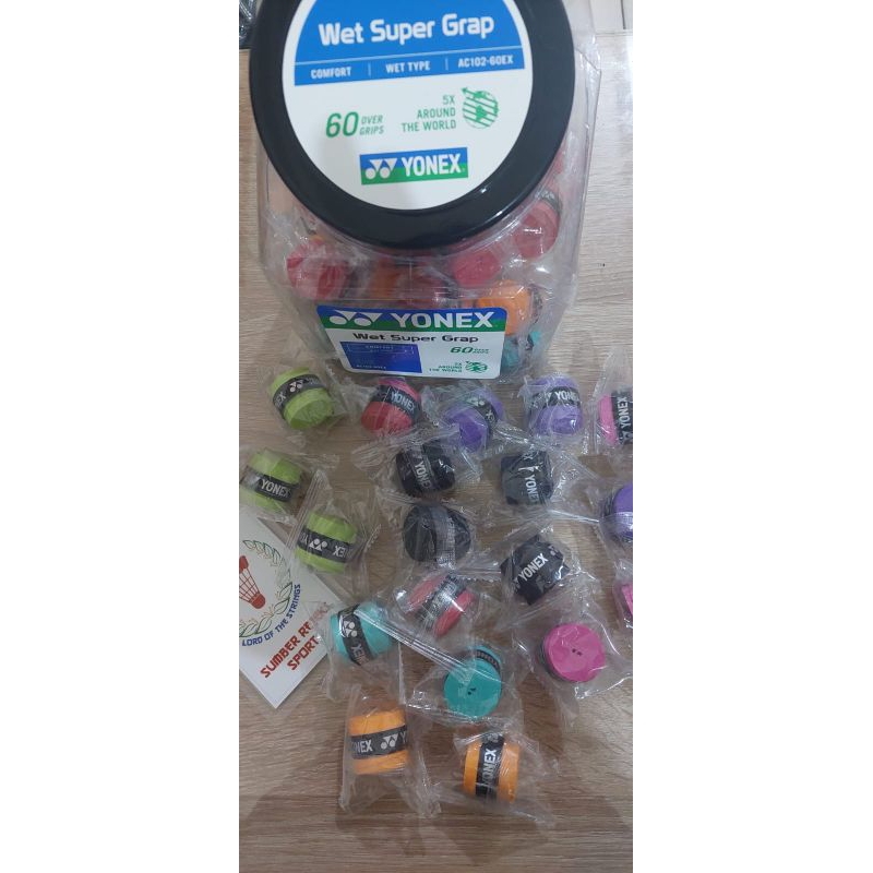 Jual Grip Raket Badminton / Tennis Yonex AC102 EX Original | Shopee Indonesia