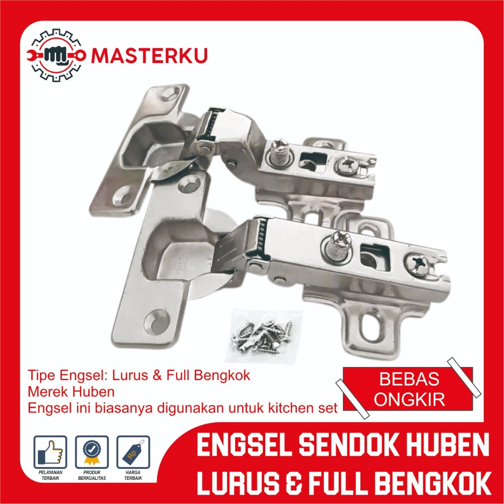 Jual Engsel Huben / Engsel Sendok Huben Lurus / Engsel Huben Bengkok ...