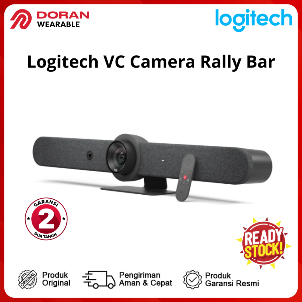 Jual Logitech VC Camera Rally Bar - Garansi Resmi | Shopee Indonesia