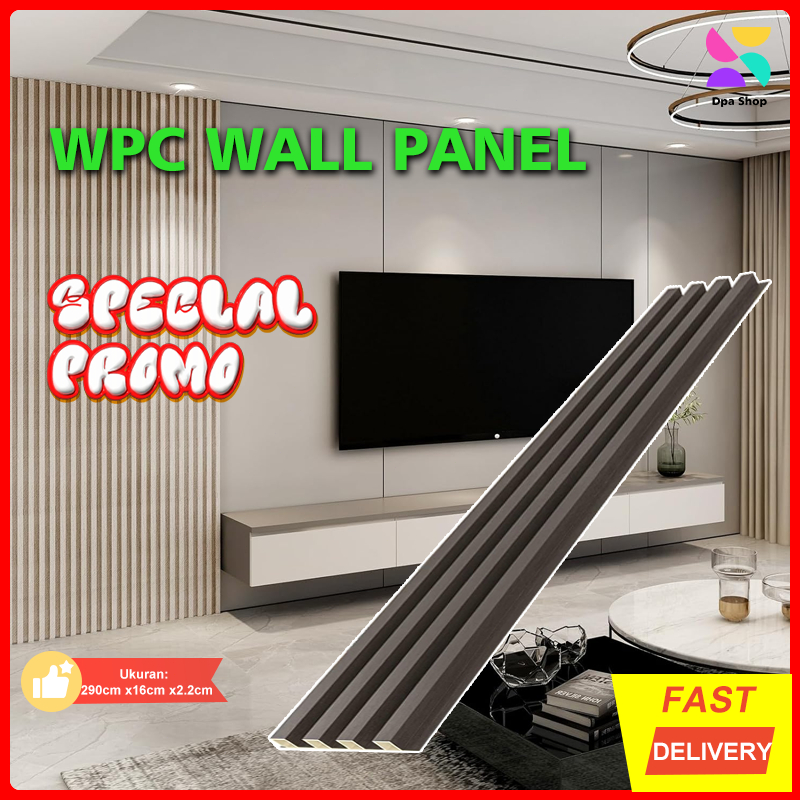 Jual WPC Wall Panel Wood Panel PVC panel board 160x22mm 2.9Meter 3d ...