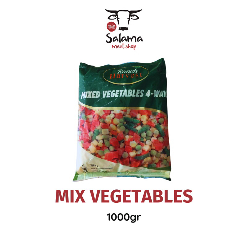 Jual Mix vegetables 4 ways 1kg Sayur Frozen | Shopee Indonesia