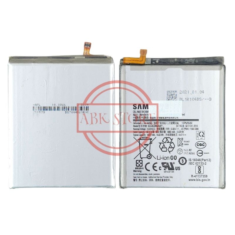 Jual BATERAI EB-BG996ABY FOR SAMSUNG S21 PLUS G996 BATTERY | Shopee ...
