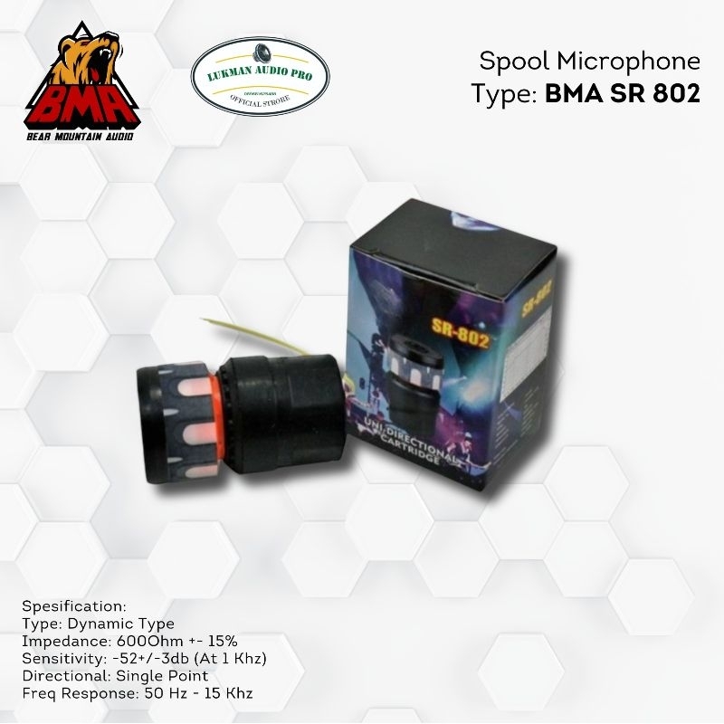 Jual Spull mic/microphone 802 BMA Original | Shopee Indonesia