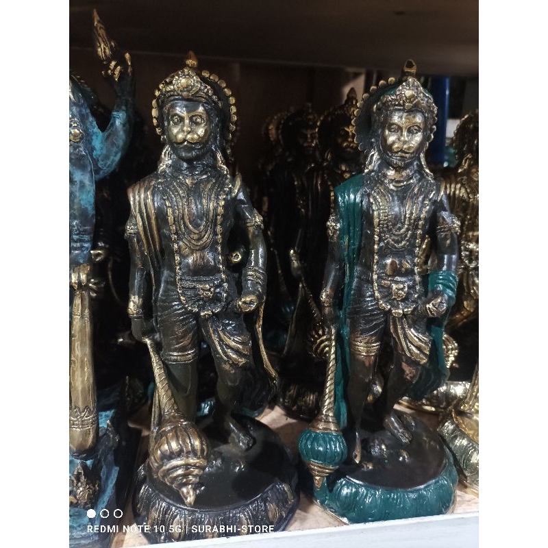 Jual patung Dewa Hanoman Hanuman gada logam | Shopee Indonesia