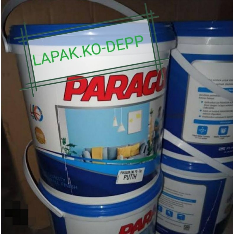Jual CAT TEMBOK PARAGON PUTIH 20KG | Shopee Indonesia