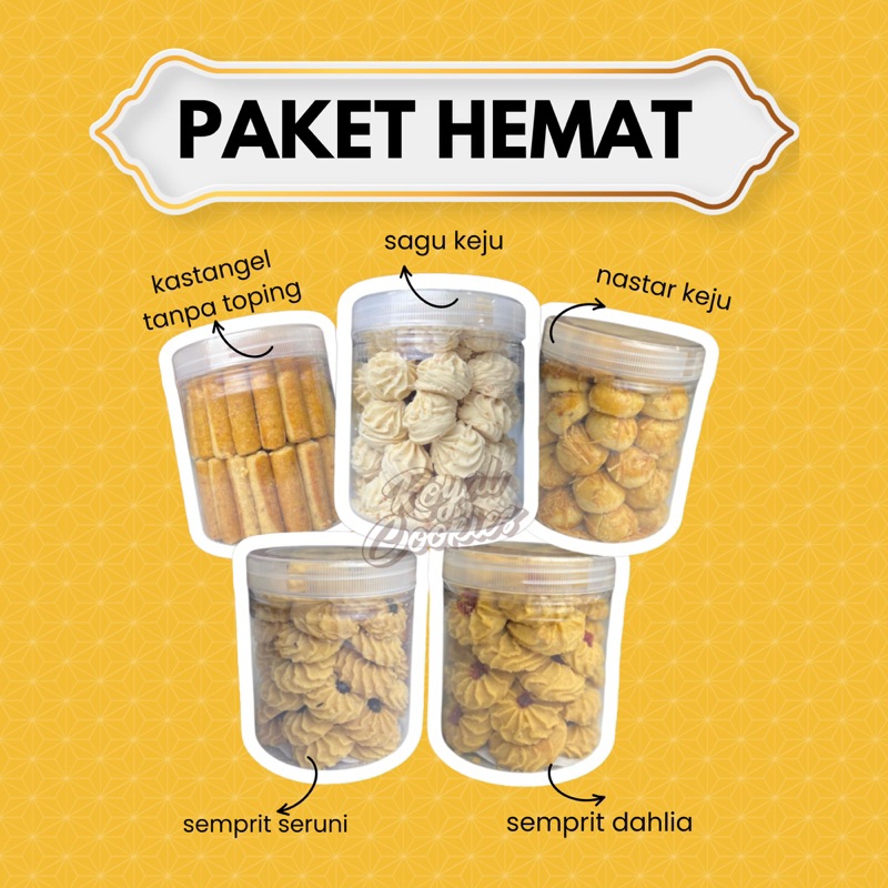 Jual [PAKET BUNDLING 2 TOPLES] TOPLES Tabung 600ml Hampers Toples Tabung Premium Kue Kering ...