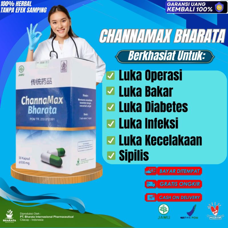 Jual OBAT CHANNAMAX BHARATA Herbal ORIGINAL | Shopee Indonesia