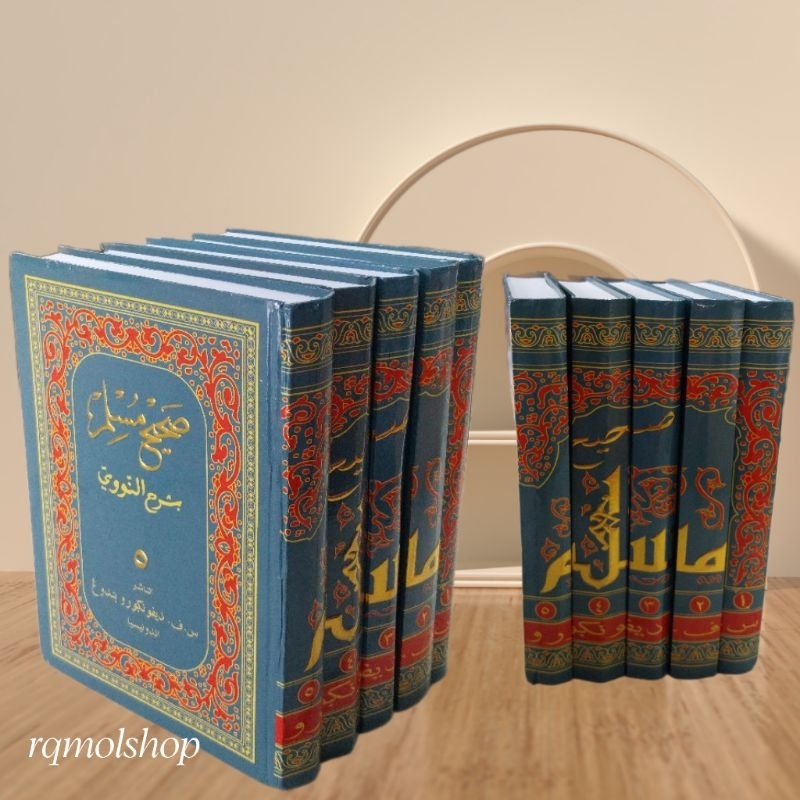 Jual kitab hadist soheh muslim jilid 1-5 syarah sunan imam nawawi ...