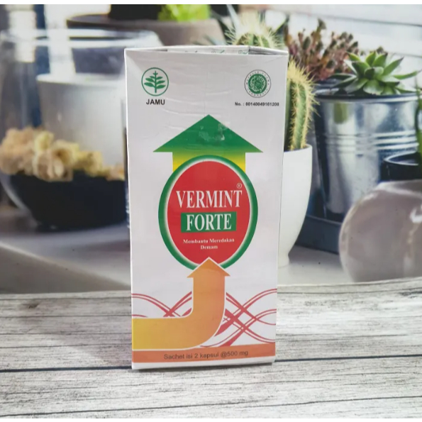 Jual VERMINT 𝐅𝐎𝐑𝐓𝐄 𝟏 𝐊𝐎𝐓𝐀𝐊 𝐈𝐒𝐈 𝟑𝟎 𝐊𝐀𝐏𝐒𝐔𝐋 (15 SACHET X 2 KAPSUL ...
