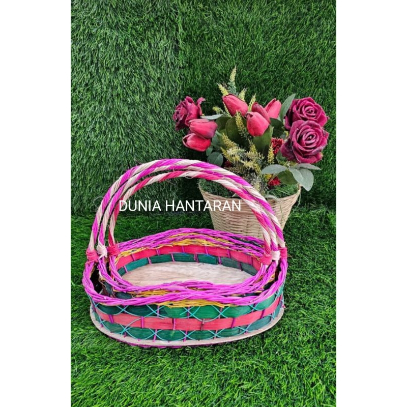 Jual parsel rotan tempat buah isi3pcs | Shopee Indonesia