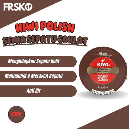 Jual Kiwi Paste SP Brown 45ml - Perawatan Semir Sepatu Coklat | Shopee Indonesia