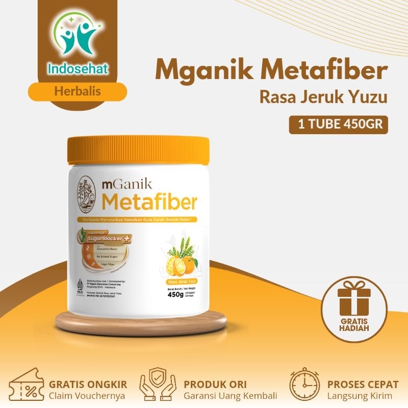 Jual mGanik Metafiber Original Rasa Jeruk Yuzu 450gr - Suplemen Serat ...