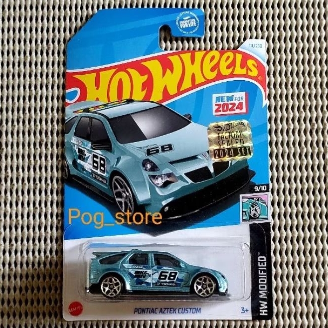Jual Hot Wheels 2024 - Pontiac Aztek Custom - Blue(Factory Seal 2024 ...