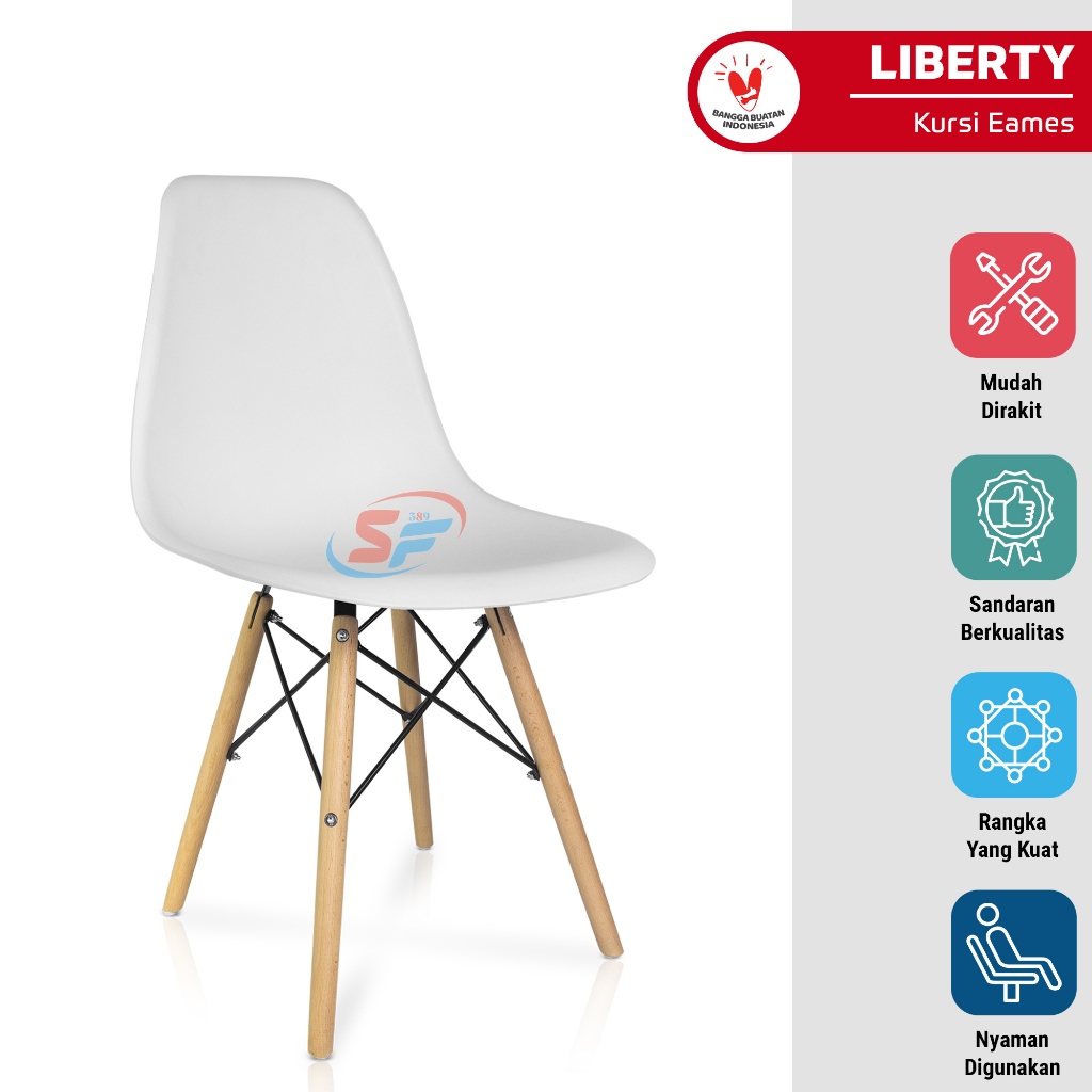 Jual Kursi Liberty aesthetic Kursi Belajar Kursi Kantor Kursi Kerja ...