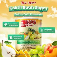 Jual IKPS FRUIT COCKTAIL IN SYRUP HALAL BUAH CAMPUR KALENG 820GR ...