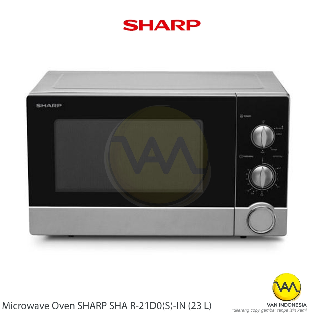 Jual SHARP Microwave Oven SHA R-21D0(S)-IN (23 L) | Shopee Indonesia
