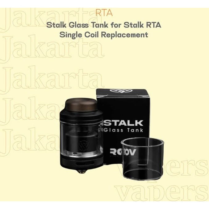 Jual Stalk RTA Series Glass Tube 100% Authentic by ROV - Kaca RTA ...