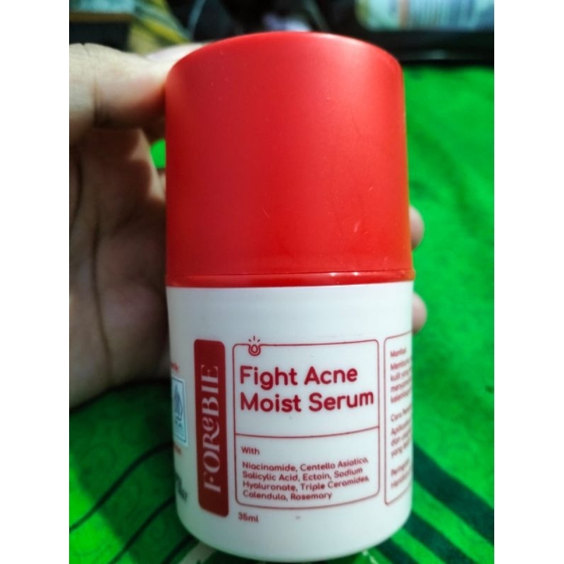 Jual forebie moist serum acne masih new, buka segel aja | Shopee Indonesia