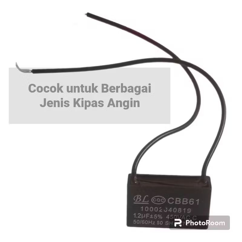 Jual Kapasitor Kipas Angin 1,2uf dan 2uf Kompatibel Dengan Berbagai Merek Kipas Angin | Shopee ...