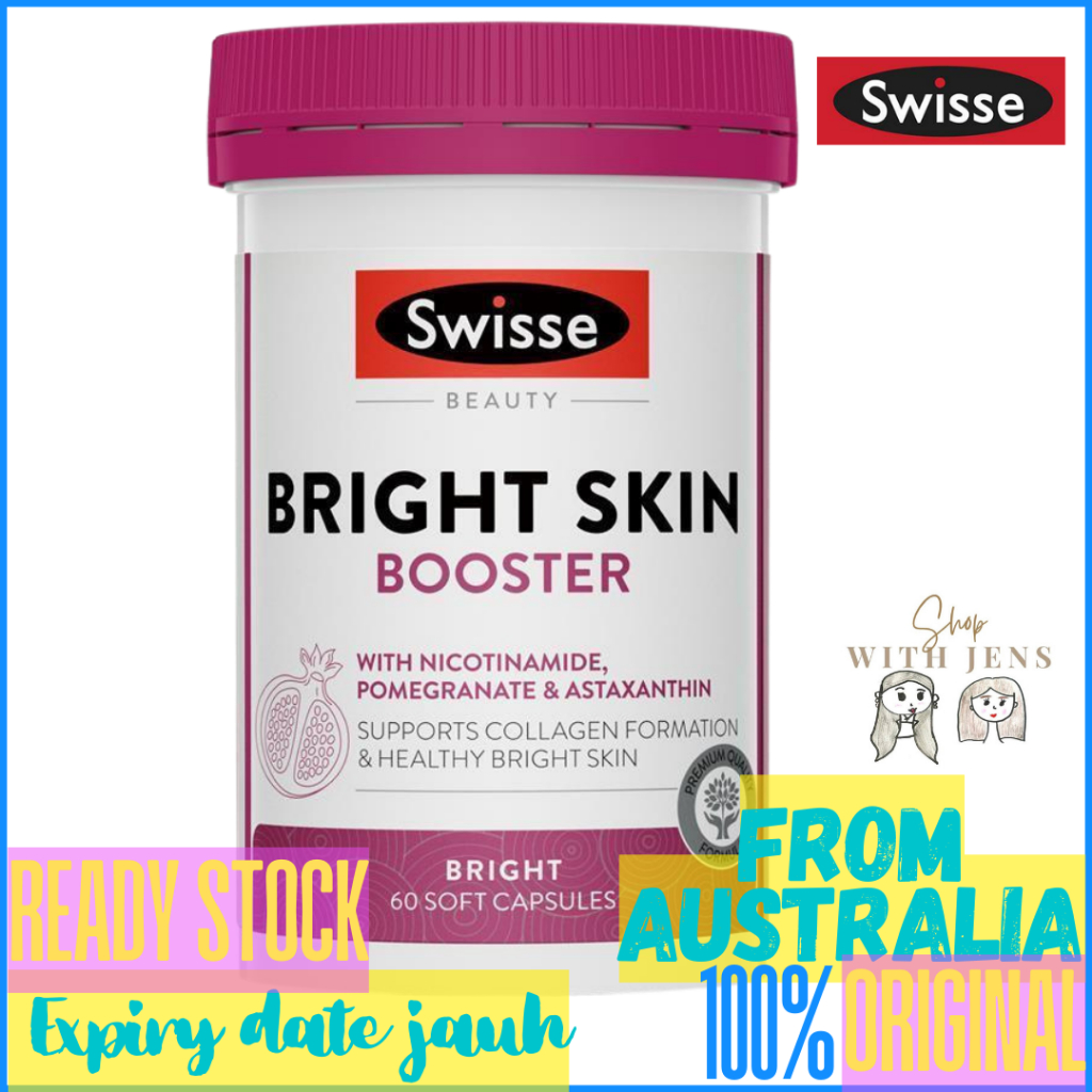 Jual Swisse Beauty Bright Skin 60 Capsules Mendukung Pembentukan Kolagen & Elastisitas Kulit ...