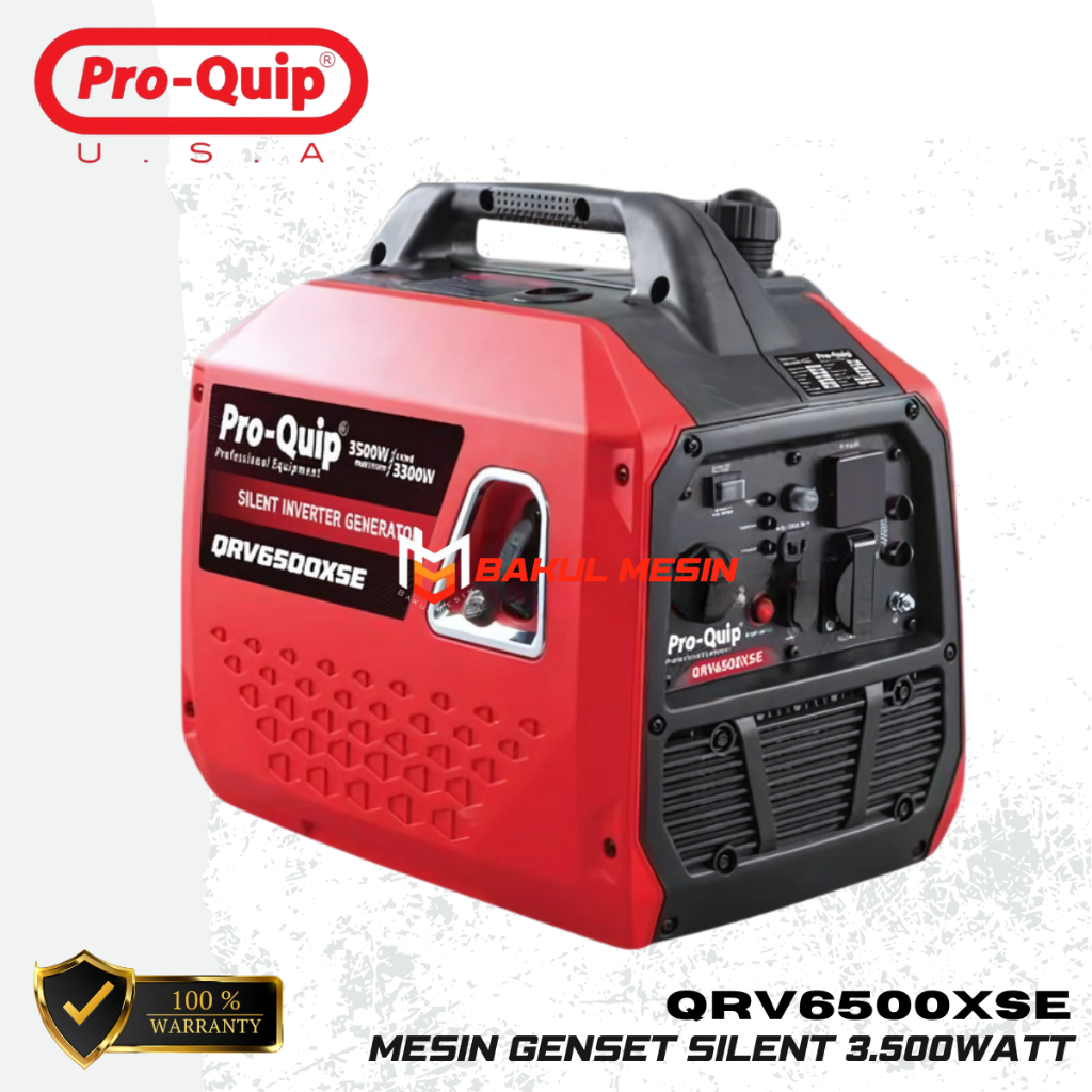 Jual PROQUIP QRV 6500XSE Mesin Genset Silent Generator Set QRV6500 XSE ...