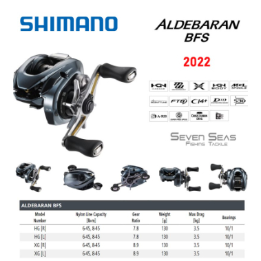 Jual Rell Reel Pancing Shimano Aldebaran BFS 2022 Ultimate Finesse BC ...