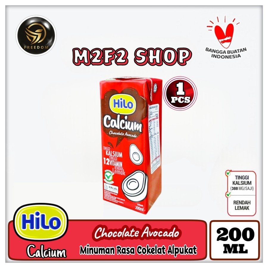 Jual HiLo Calcium Chocolate Avocado Milk | Susu Kalsium Rasa Cokelat ...