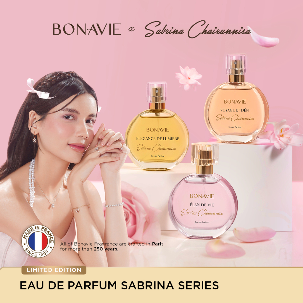 Jual BONAVIE X Sabrina Chairunnisa Limited Edition Series Parfum Wangi ...