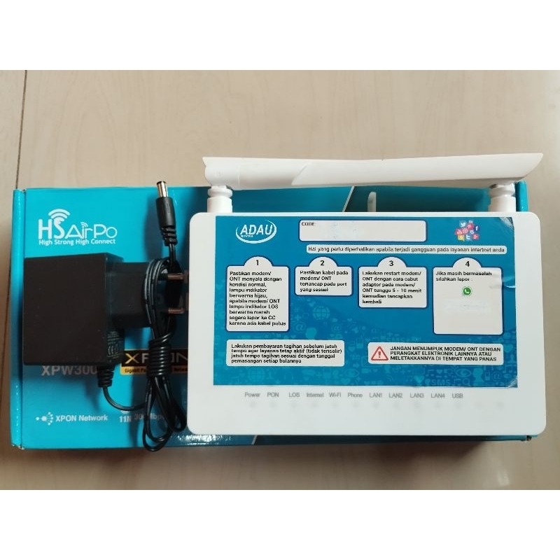 Jual HSAIRPO ONU XPON XPW300 (ONT POSTEL) | Shopee Indonesia