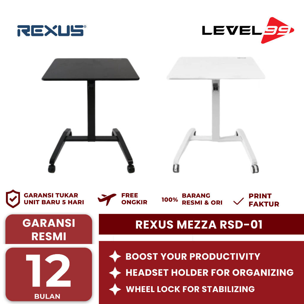 Jual Rexus Mezza Rsd-01 Standing Desk | Shopee Indonesia