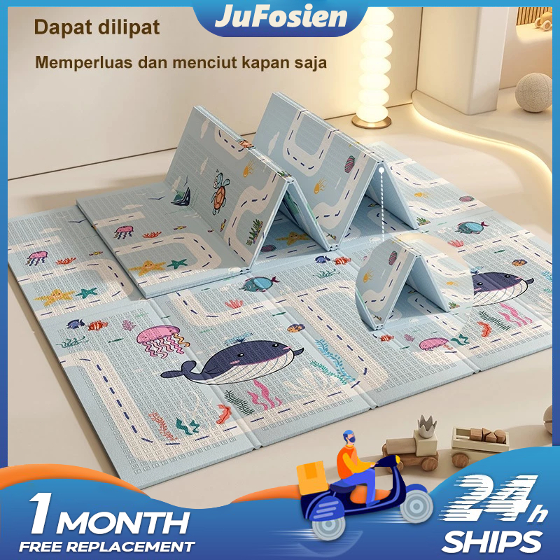 Jual Playmat Bayi Karpet Lipat Playmate Matras Bayi 180x200cm Playmat ...