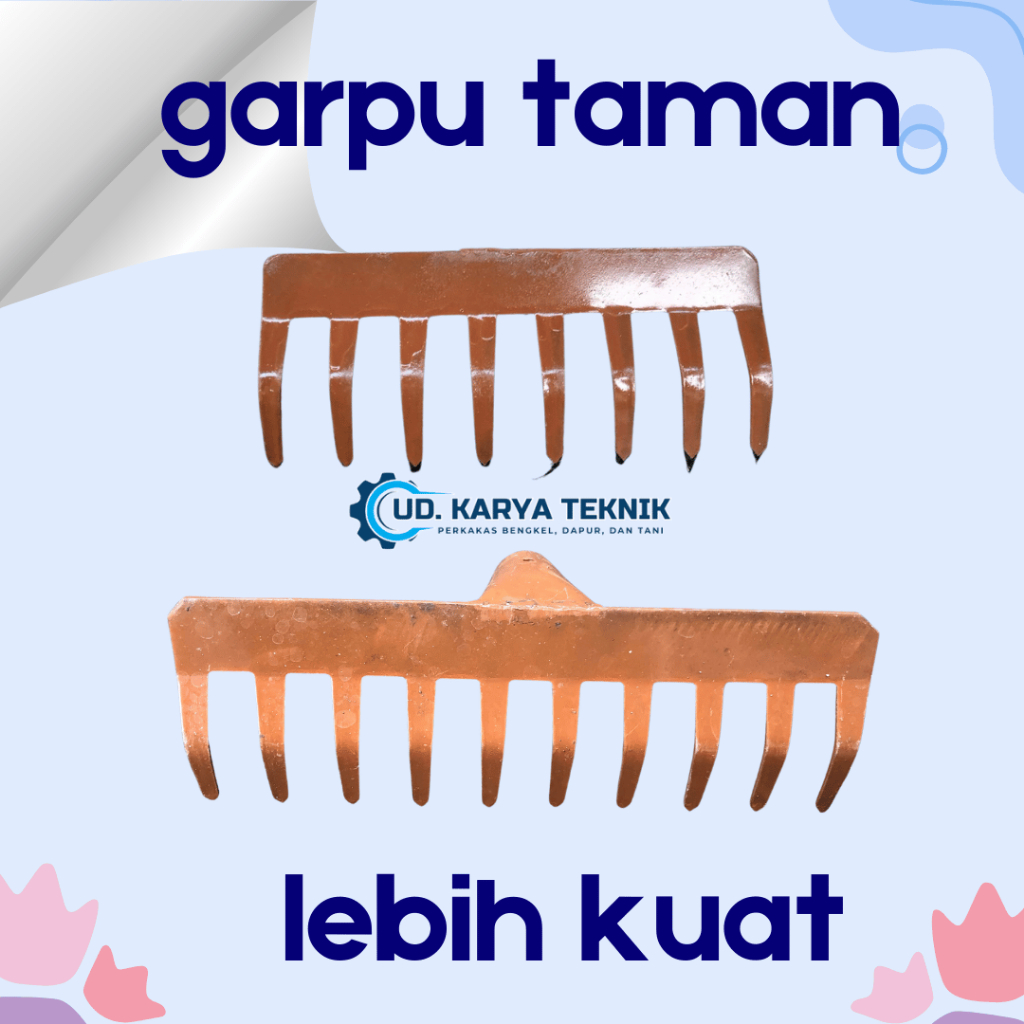 Jual GARUKAN BESAR 10 BARIS TEBAL GARPU TAMAN SAMPAH TANAH / GARUKAN ...