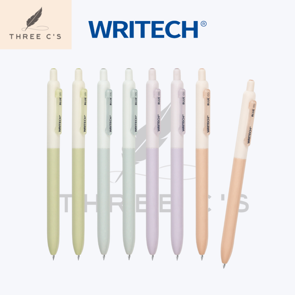 Jual Pulpen Pena Gel Pen Hitam Enak 0.5 Aesthetic 1 Pack 12pcs WRITECH ...