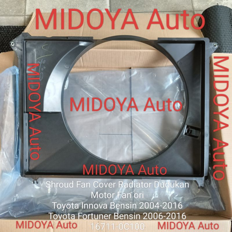 Jual Shroud Fan Cover Radiator Innova Fortuner Hilux Type Bensin ori ...