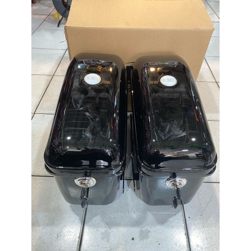 Jual box samping motor universal KMI side box KMI | Shopee Indonesia