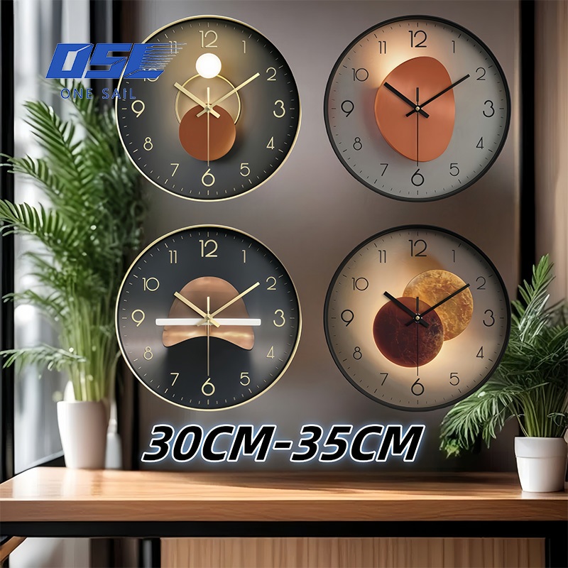 Jual ONE SAIL Jam Dinding 35 cm Estetik 30cm Jam Dinding Dejavu Jam ...